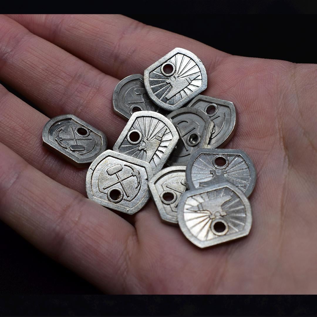 Electrum Metal Coins, Table Top Games Coins for Dnd and Other Rpgs - Etsy