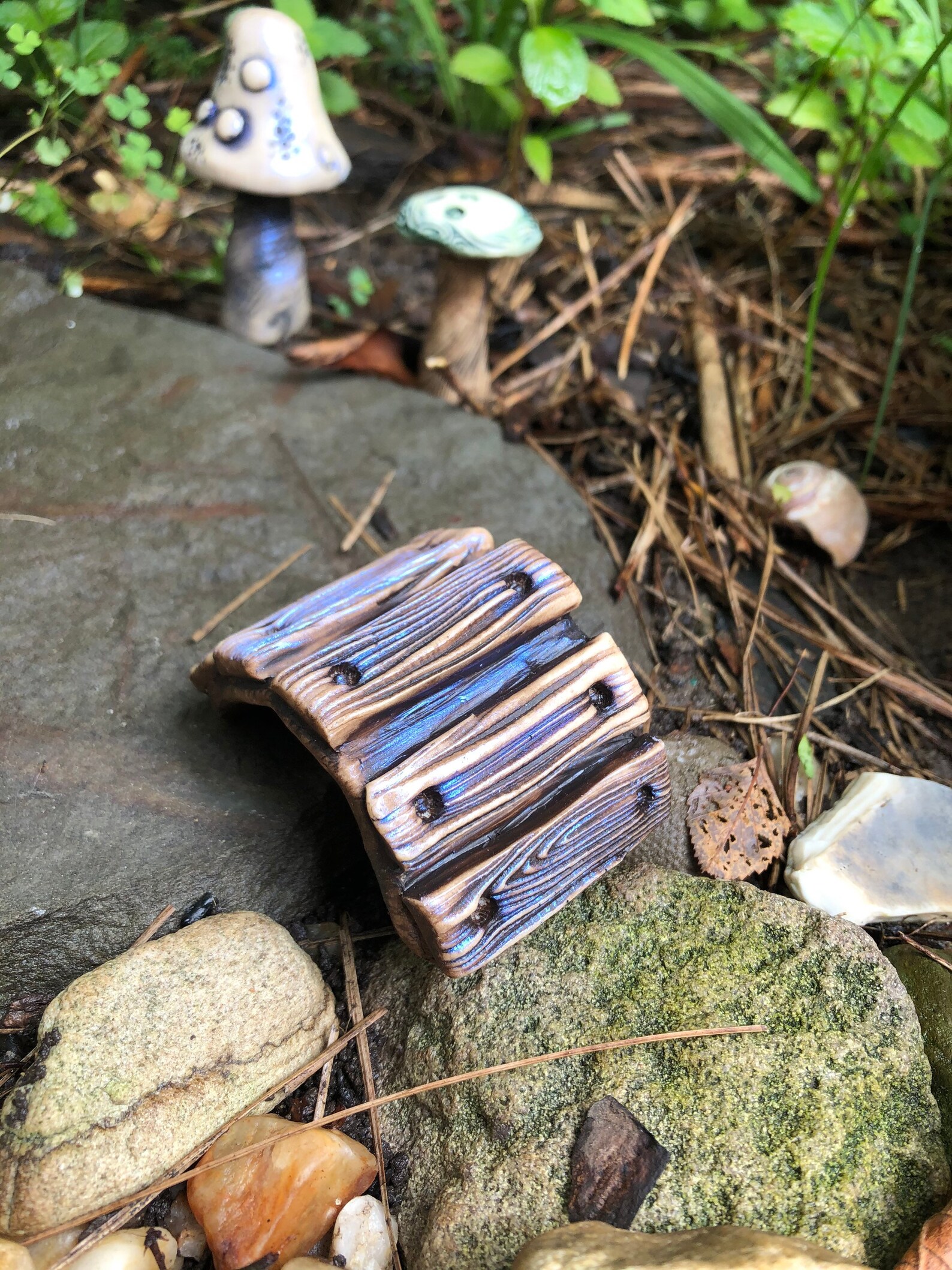 Fairy Garden Bridge Miniature Stone Bridge Garden Gnome | Etsy