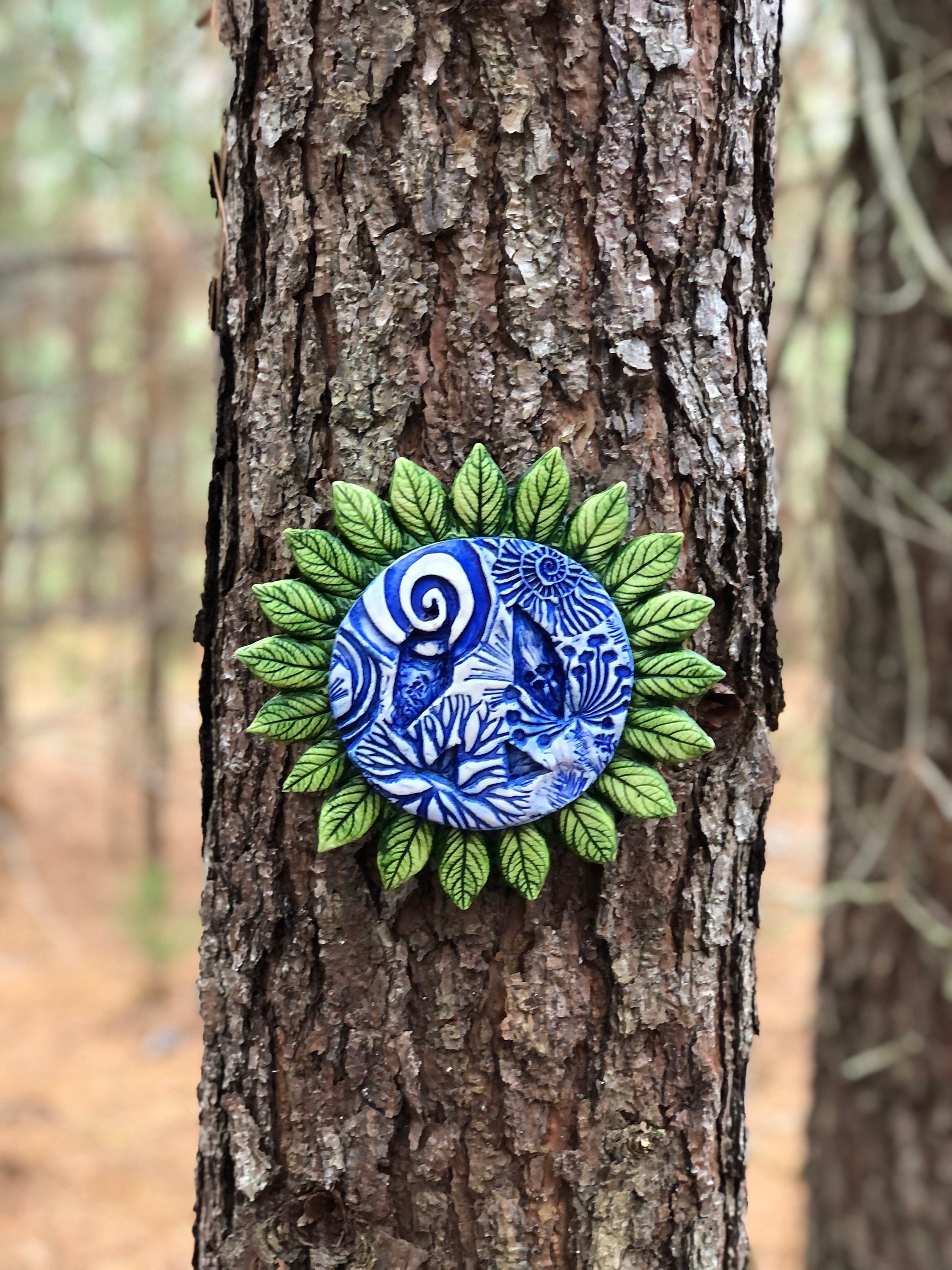 Peace Sign Garden Art Stone Wall Art Cast Stone Sculpture | Etsy