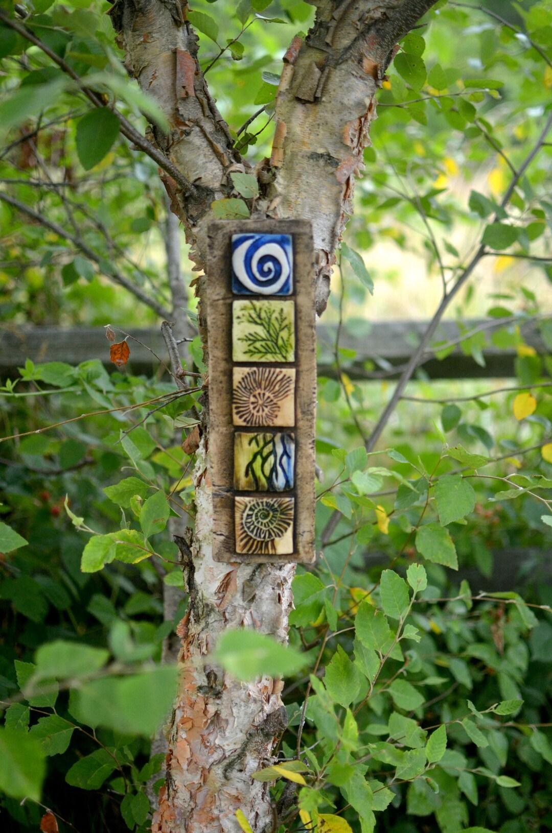 Garden Sculpture Nature Totem Gardener Gift Garden Art - Etsy