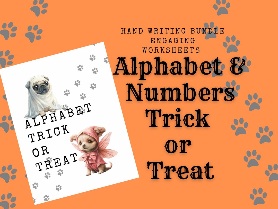 Pre-k Alphabet a Through Z Handwriting Worksheets | Trick or Treat ...