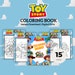 Toy Story Coloring Book, Coloring Pages, Cartoons, Crayons, Party ...