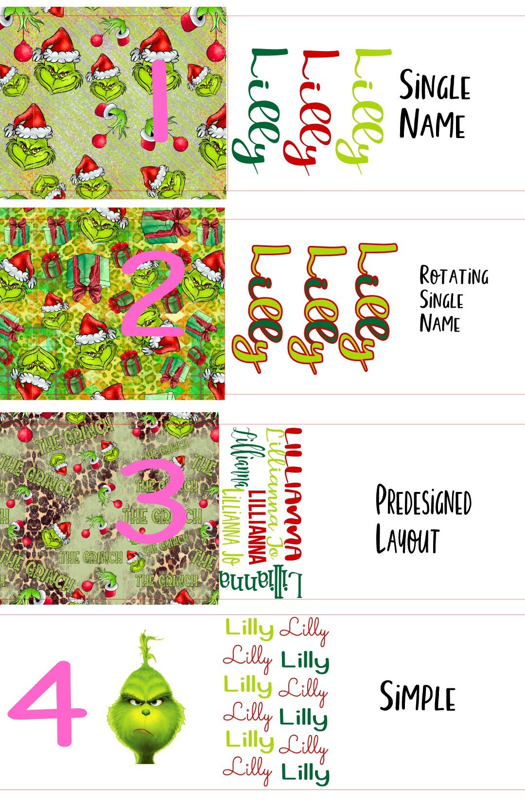 Personalized Green Guy Split Design Ribbon/ Fabric Strips - Etsy