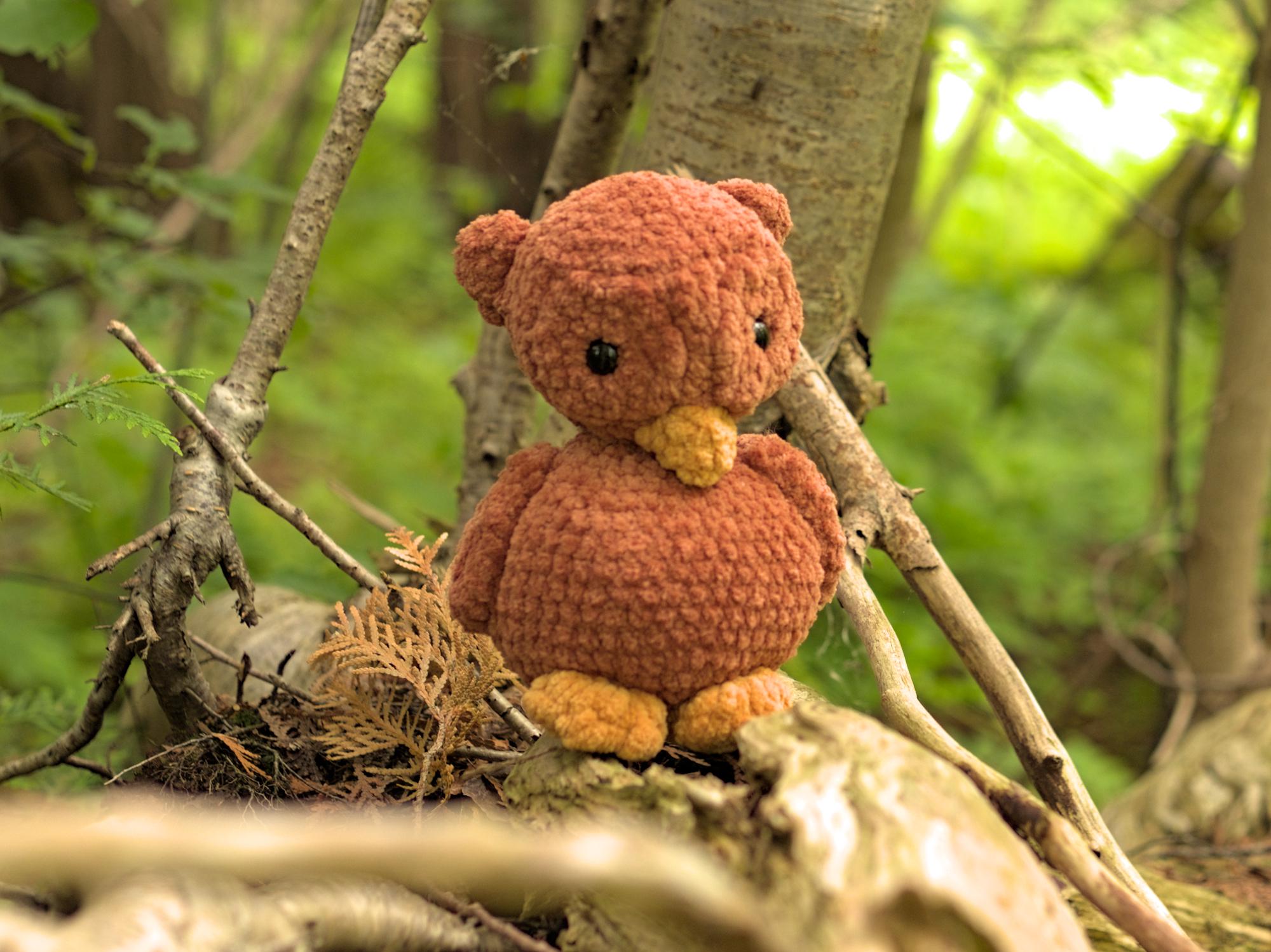 Barney the Owl Crochet Pattern - Etsy