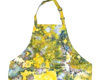 Ice Dye Apron With Pockets and Adjustable Neck, Tie Dye Apron for Chef ...