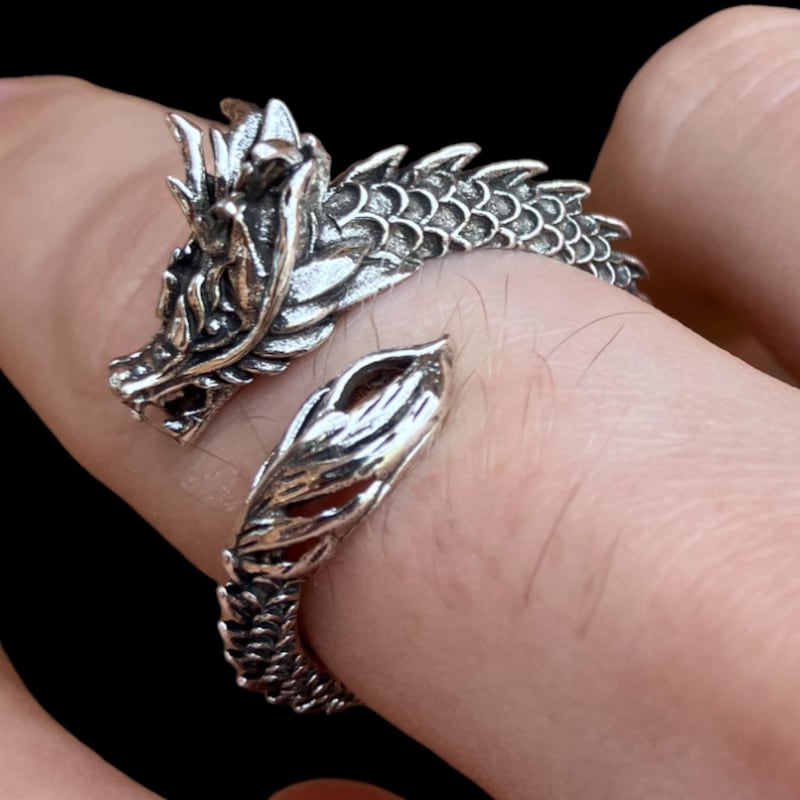 Dragon Ring - Etsy