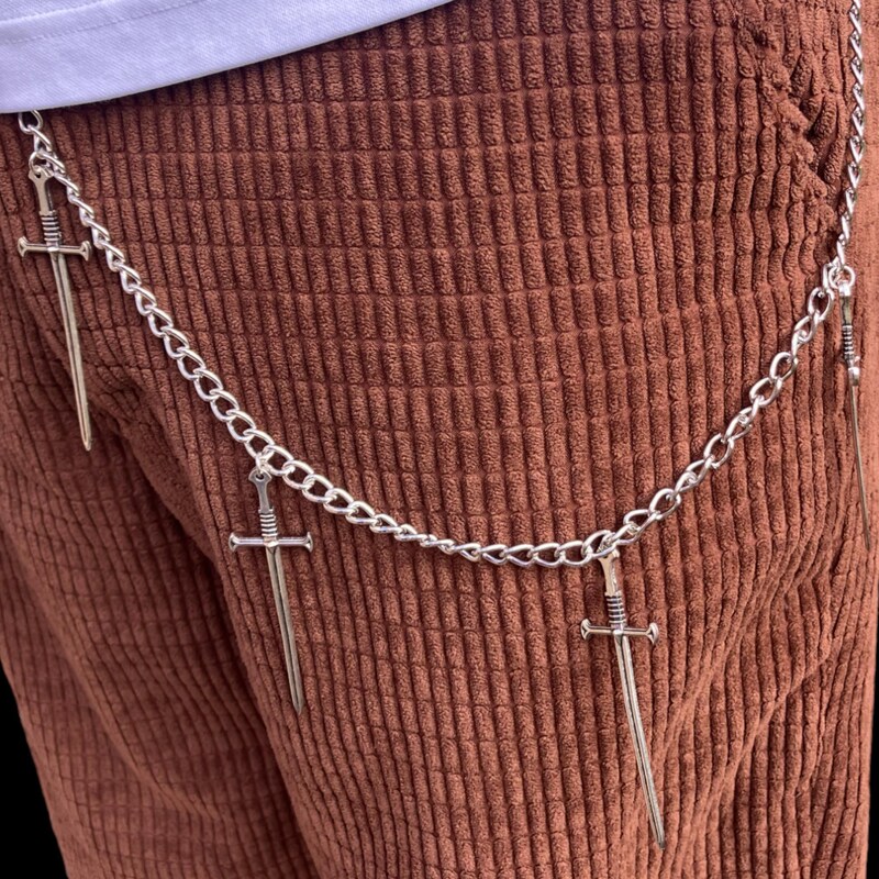 Y2k Waist Chain - Etsy