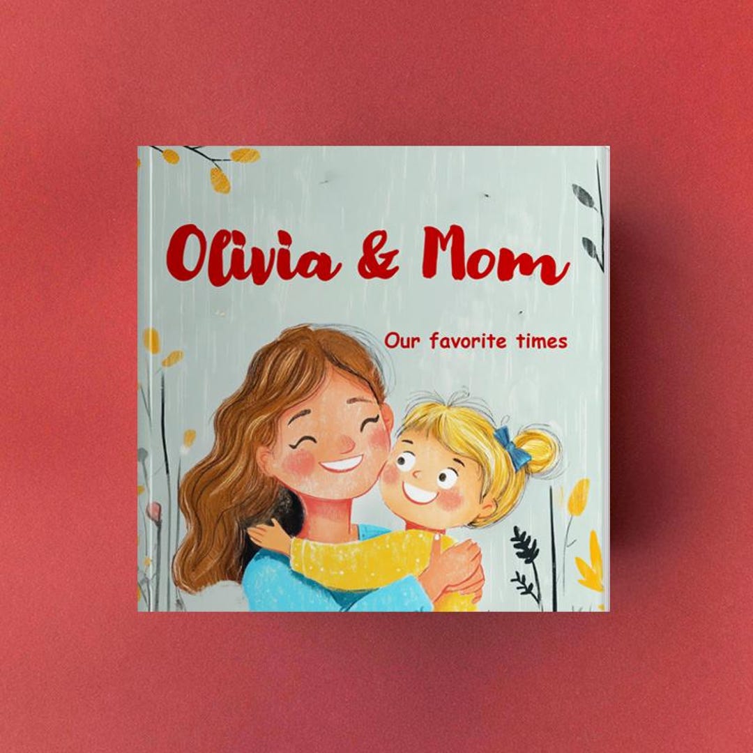 Personalized Book for Mom, Personalized Children Book, Mothers’ Day ...