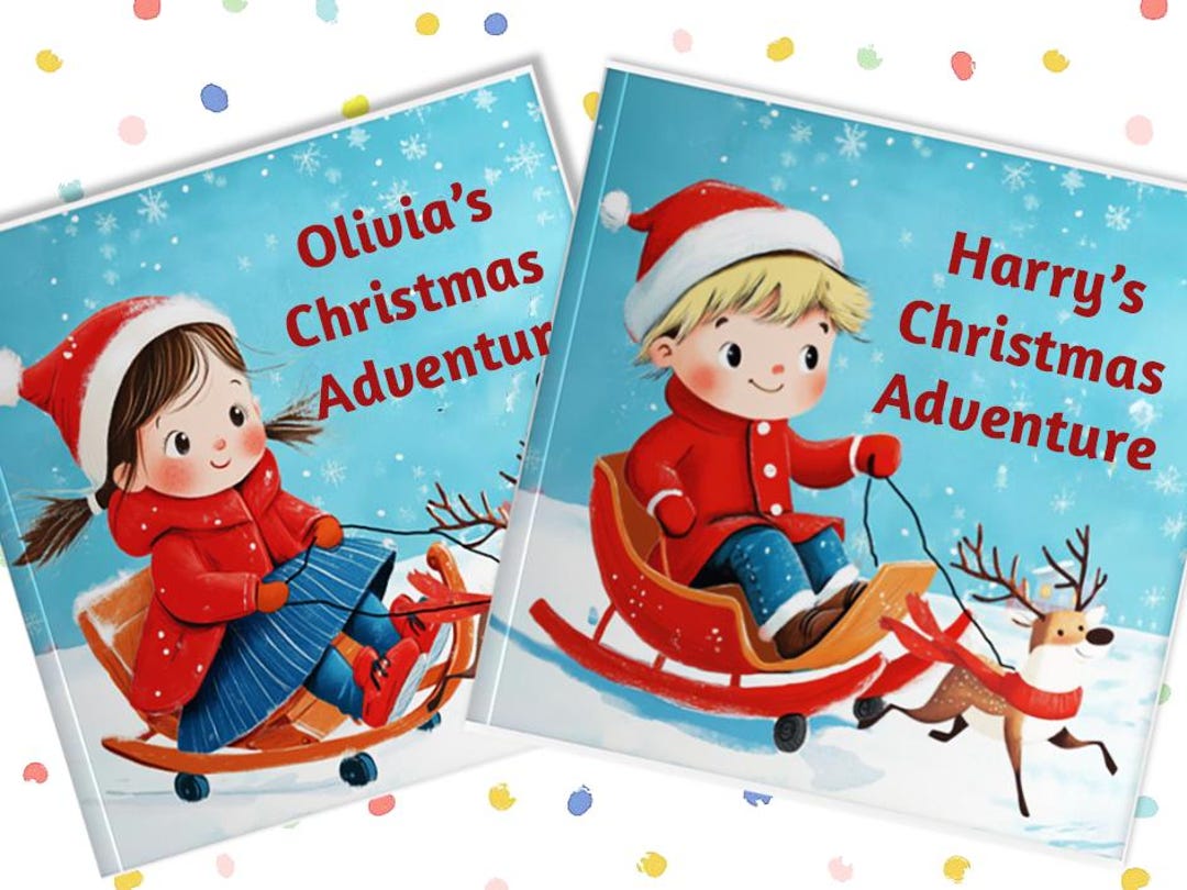 Personalized Children's Book, Gift for Kids and Babies 0-8, Christmas ...