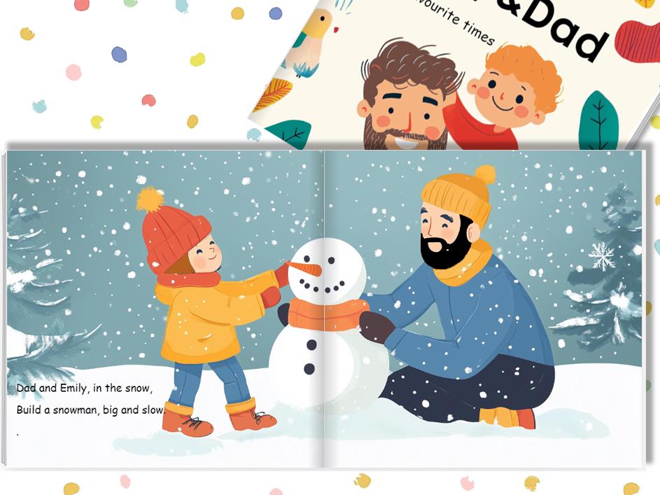 Personalized Book for Dad, Fathers Day, Gift for Dad, Personalized ...