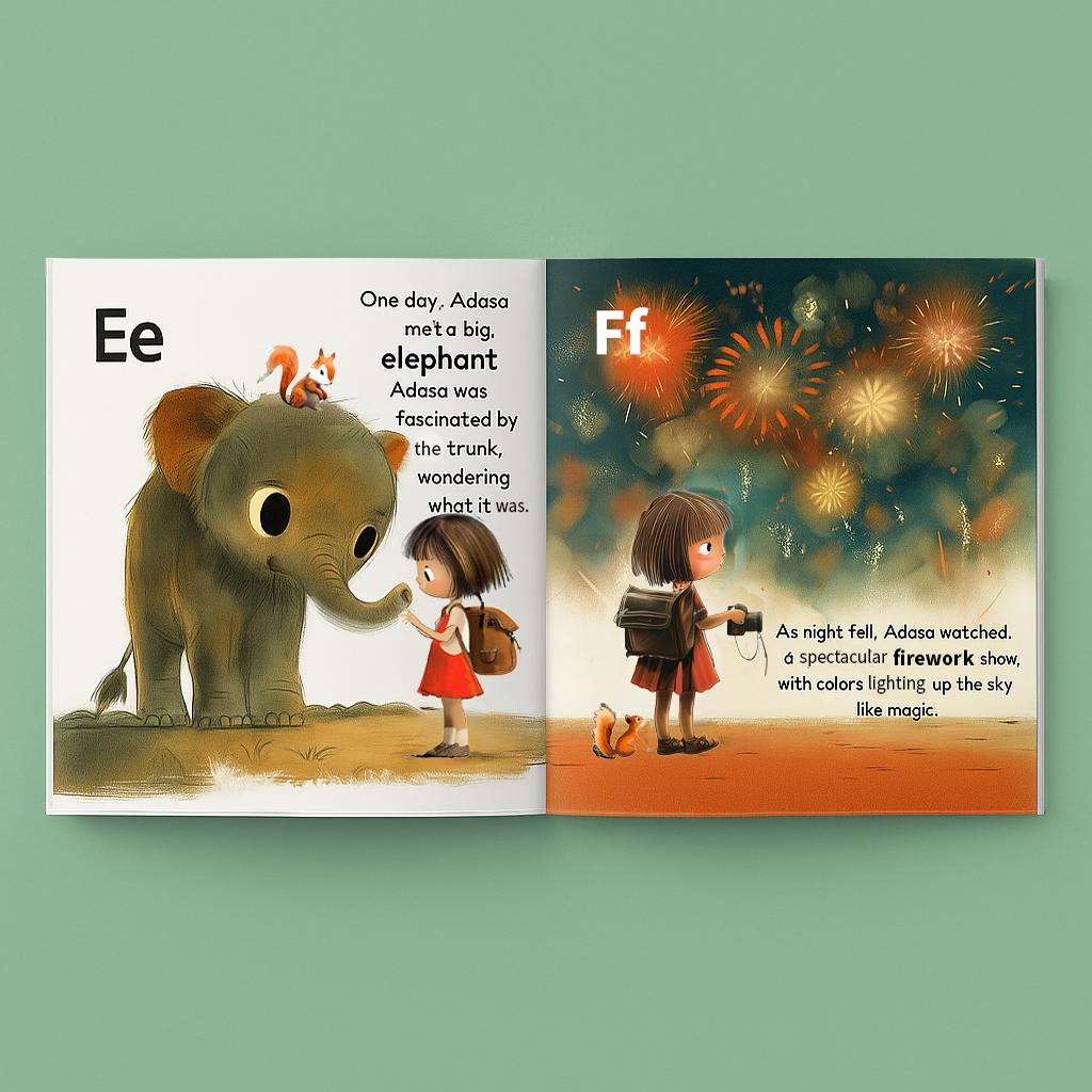 Personalized ABC Book: Birthday Present for Babies, Ages 0-5, Christmas ...