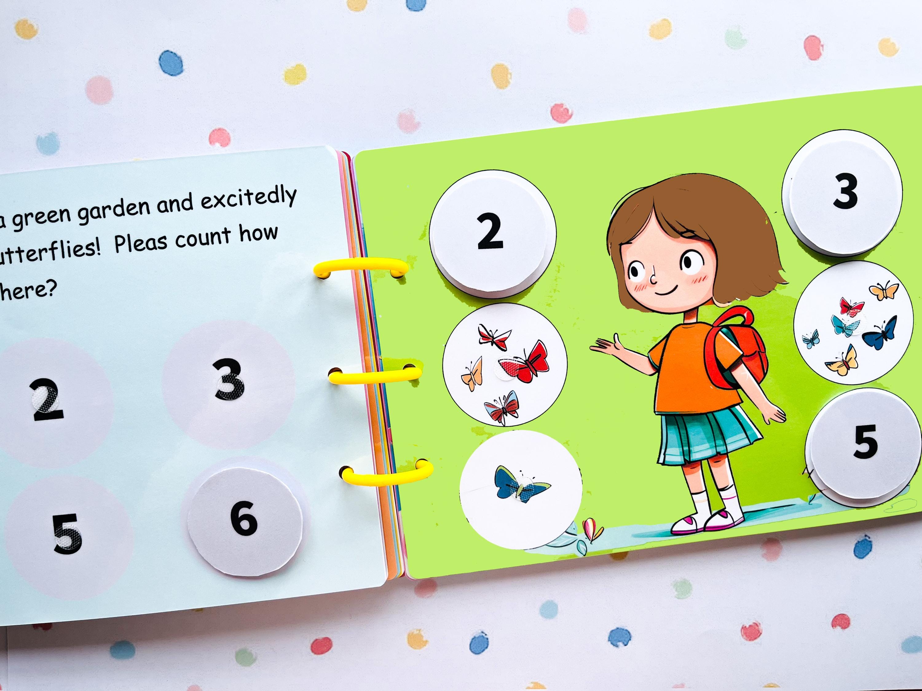 Personalized Children's Book, Gift for Kids and Babies 1-5, Busy Book ...