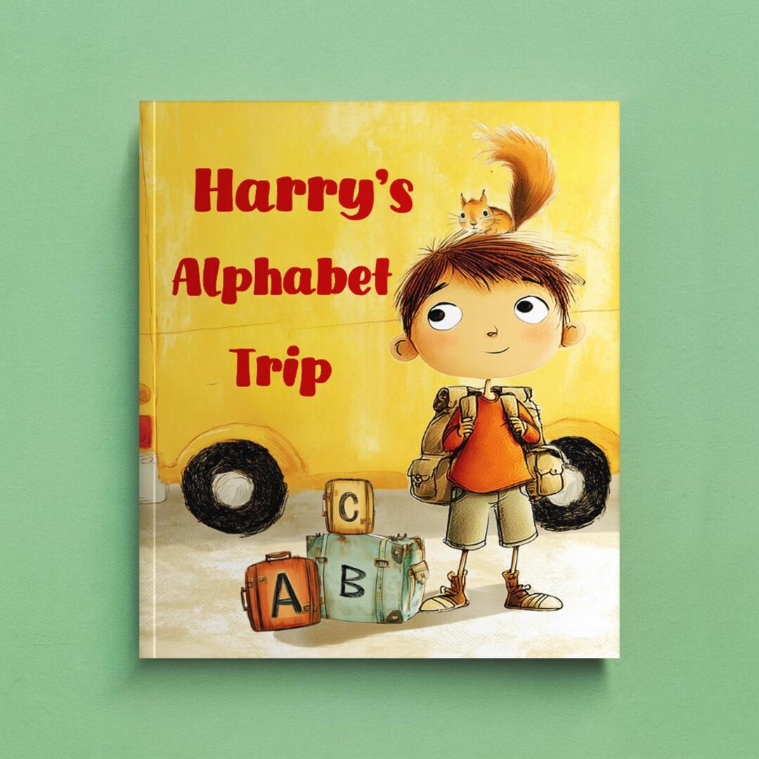 Personalized ABC Book: Birthday Present for Babies, Ages 0-5, Christmas ...