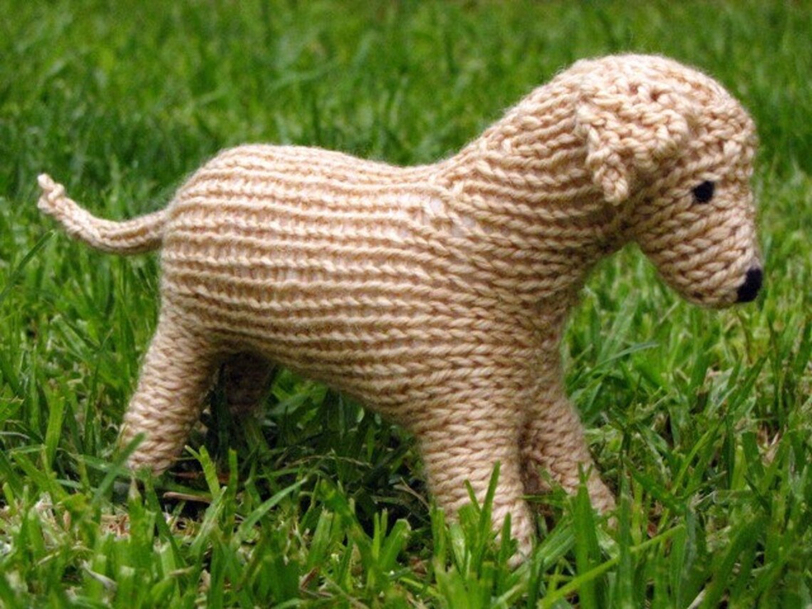 Labrador Dog Toy Knitting Pattern PDF - Etsy