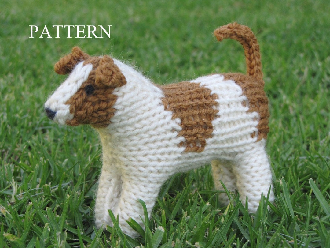 Jack Russell Dog Knitting Pattern, PDF - Etsy Australia