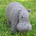 Hippo Knitting Pattern, Pdf, Instant Digital Download - Etsy