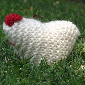 Chicken Knitting Pattern, (PDF), Digital Download - Etsy