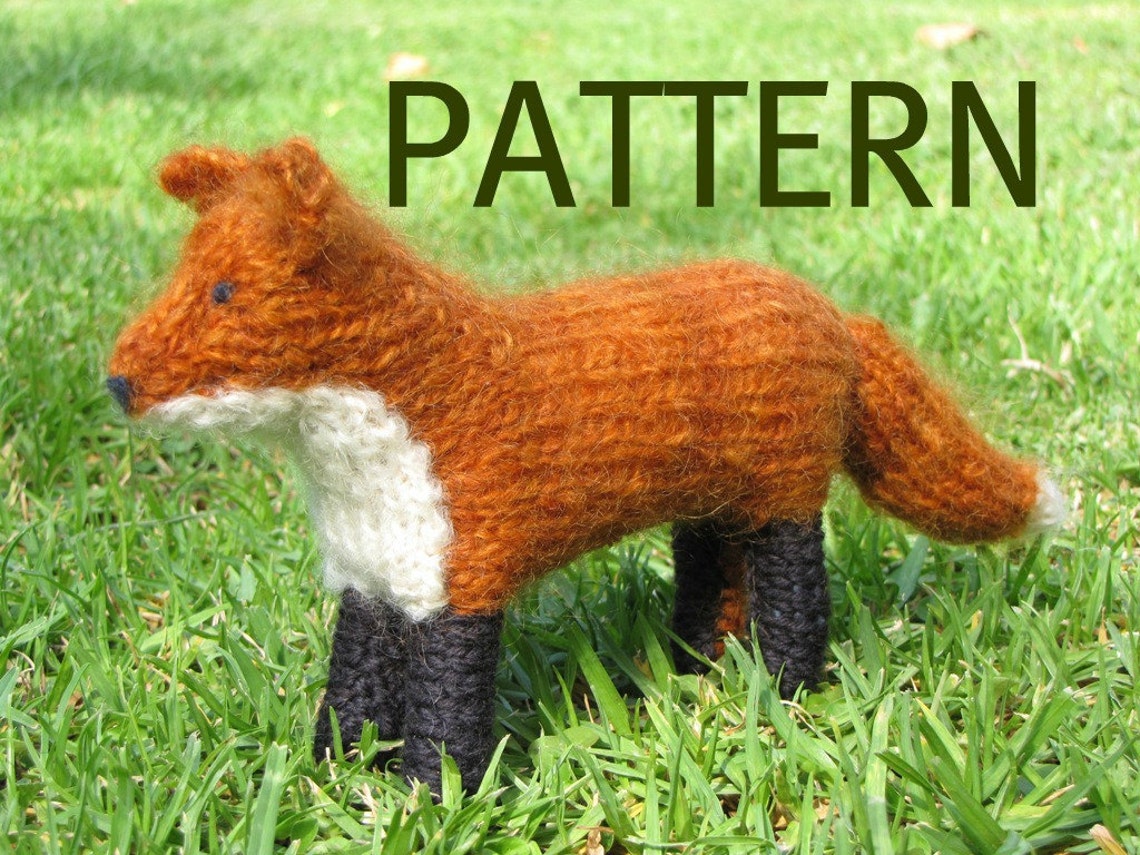 Copper the Red Fox Pattern PDF Immediate Download | Etsy
