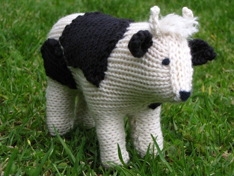 Cow Knitting Pattern, PDF, Waldorf Toy, Instant Digital Download - Etsy UK