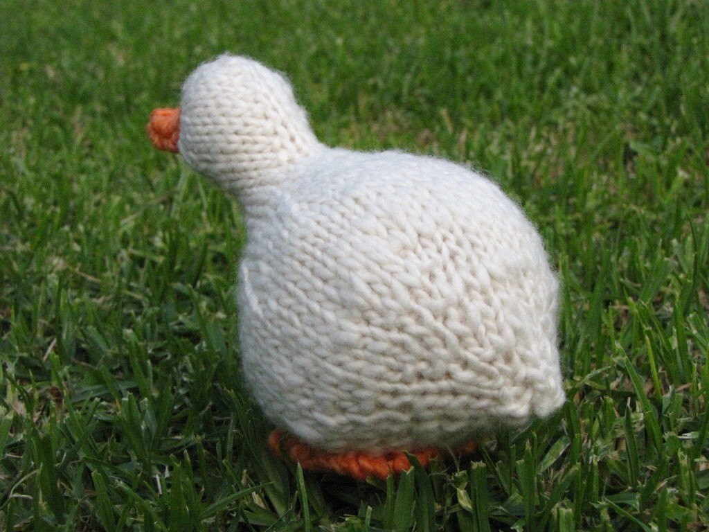 Waldorf Toy Goose Knitting Pattern PDF Instant Download | Etsy