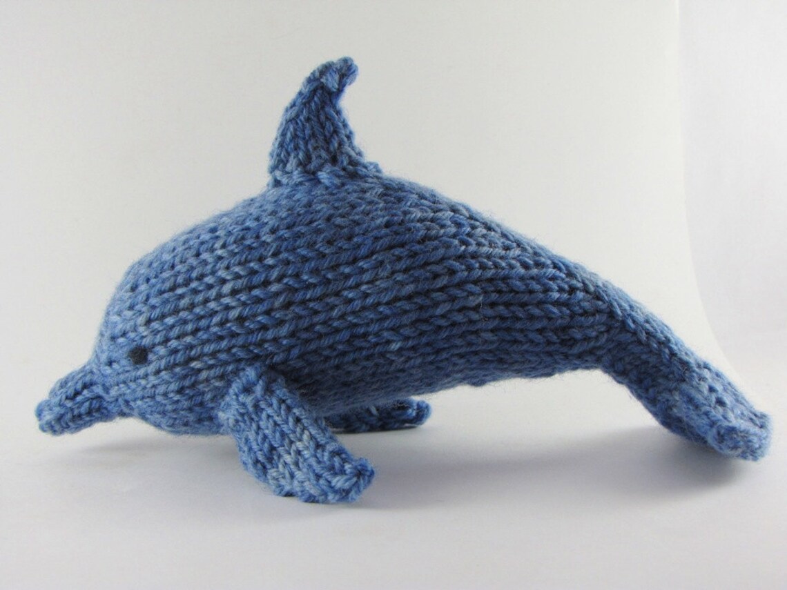 Dolphin Knitting Pattern, PDF, Instant Download - Etsy