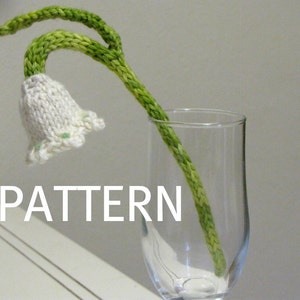 Snowdrop Flower Knitting Pattern, PDF, Instant Digital Download - Etsy