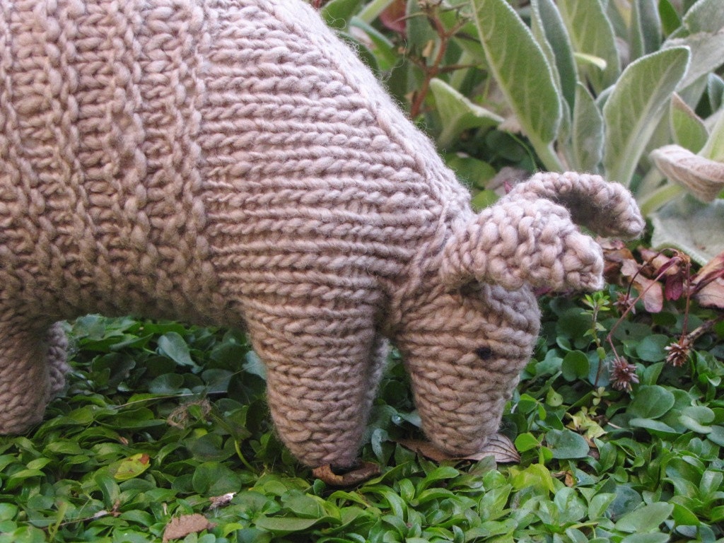 Armadillo Knitted Toy Pattern PDF Digital Download - Etsy Australia