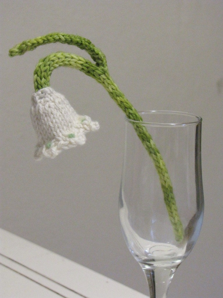 Snowdrop Flower Knitting Pattern PDF Instant Digital - Etsy