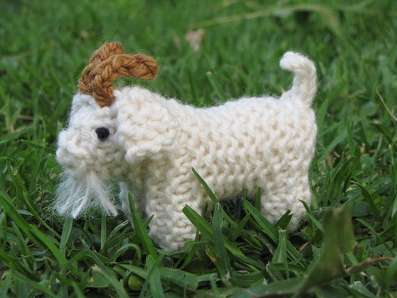 Nativity Goat Knitting Pattern PDF Digital Download | Etsy