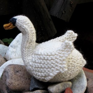 Swan Knitting Pattern, PDF, Digital Download - Etsy