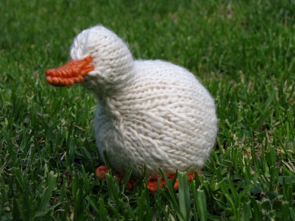 Waldorf Toy Goose Knitting Pattern PDF Instant Download | Etsy
