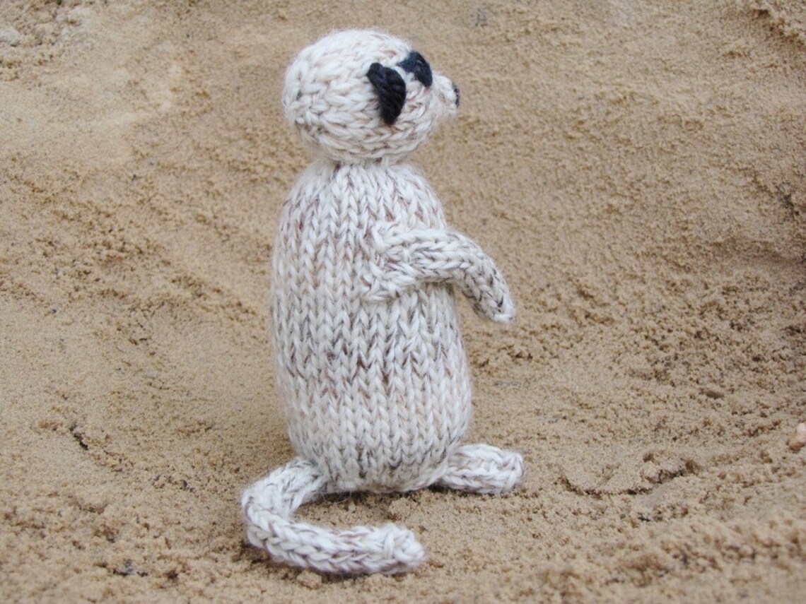 Meerkat Knitting Pattern PDF Instant Digital Download | Etsy