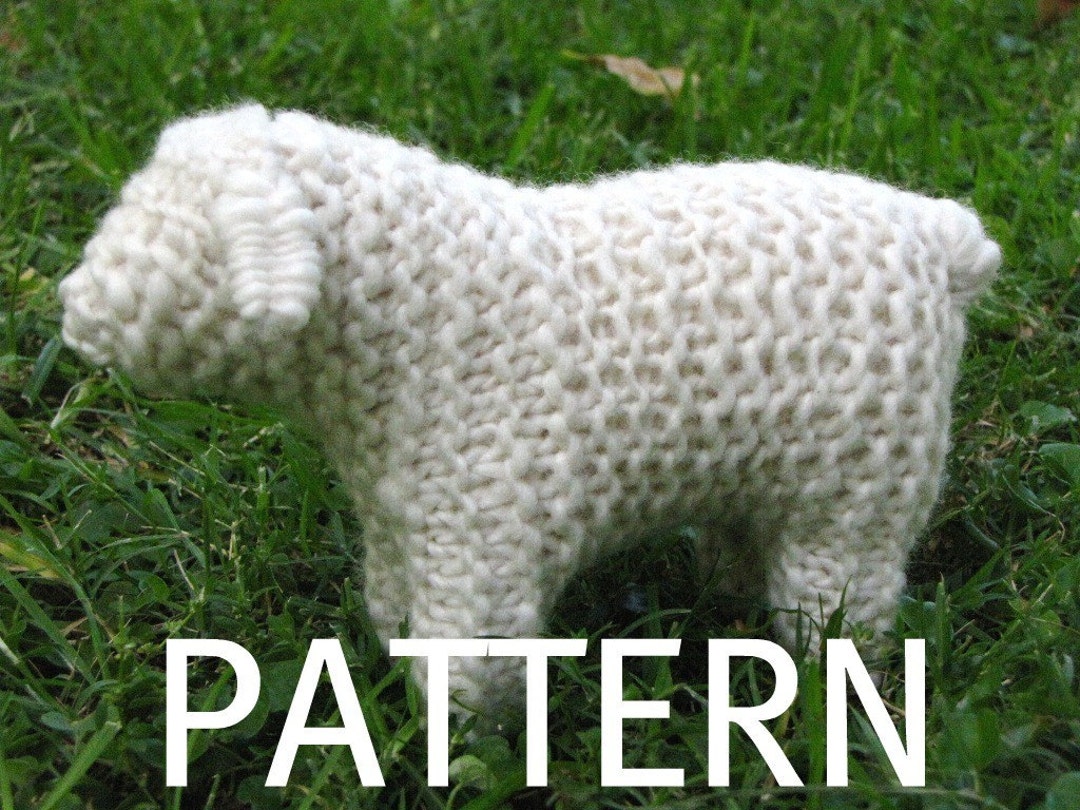 Waldorf Toy, Sheep Knitting Pattern (PDF), Digital Download - Etsy