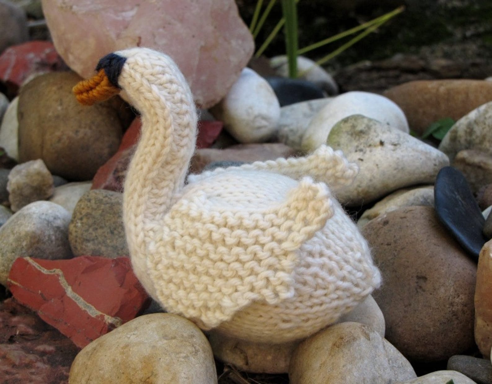Swan Knitting Pattern PDF Digital Download | Etsy