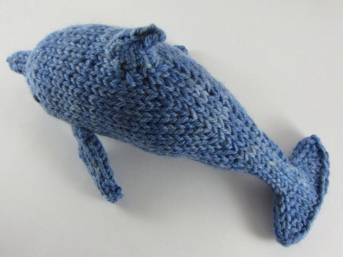 Dolphin Knitting Pattern, PDF, Instant Download - Etsy