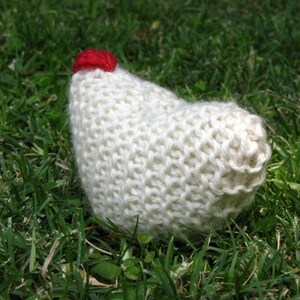 Chicken Knitting Pattern, (PDF), Digital Download - Etsy