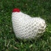 Chicken Knitting Pattern, (PDF), Digital Download - Etsy