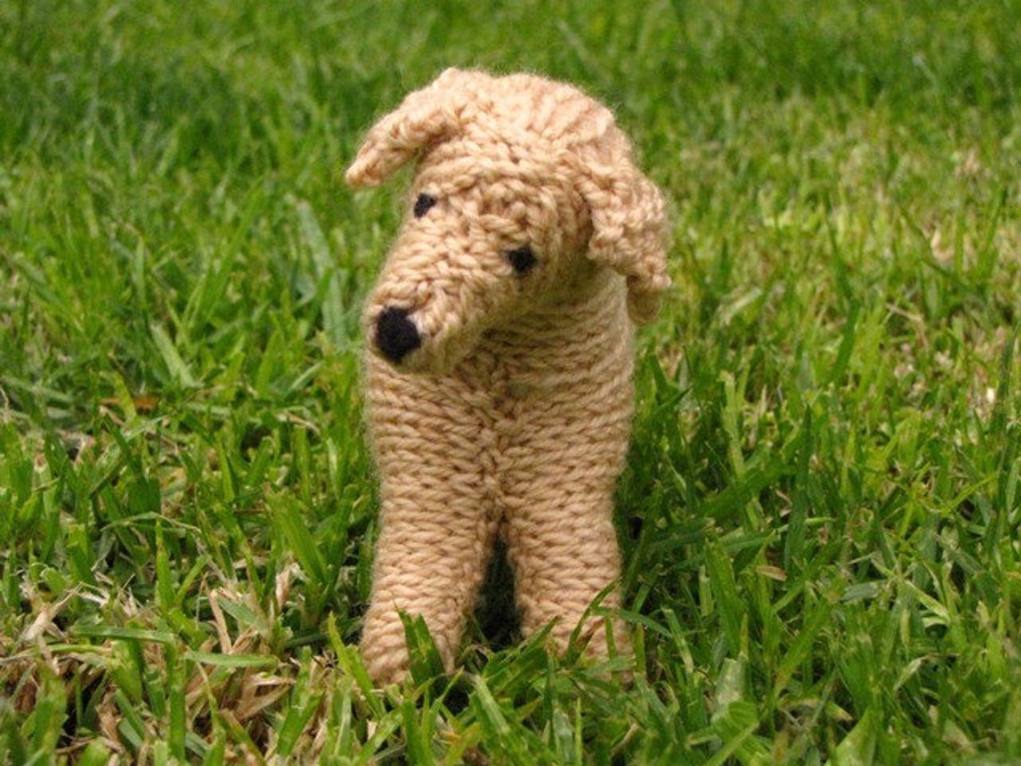Labrador Dog Toy Knitting Pattern PDF - Etsy