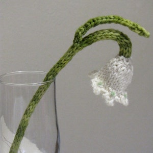 Snowdrop Flower Knitting Pattern, PDF, Instant Digital Download - Etsy