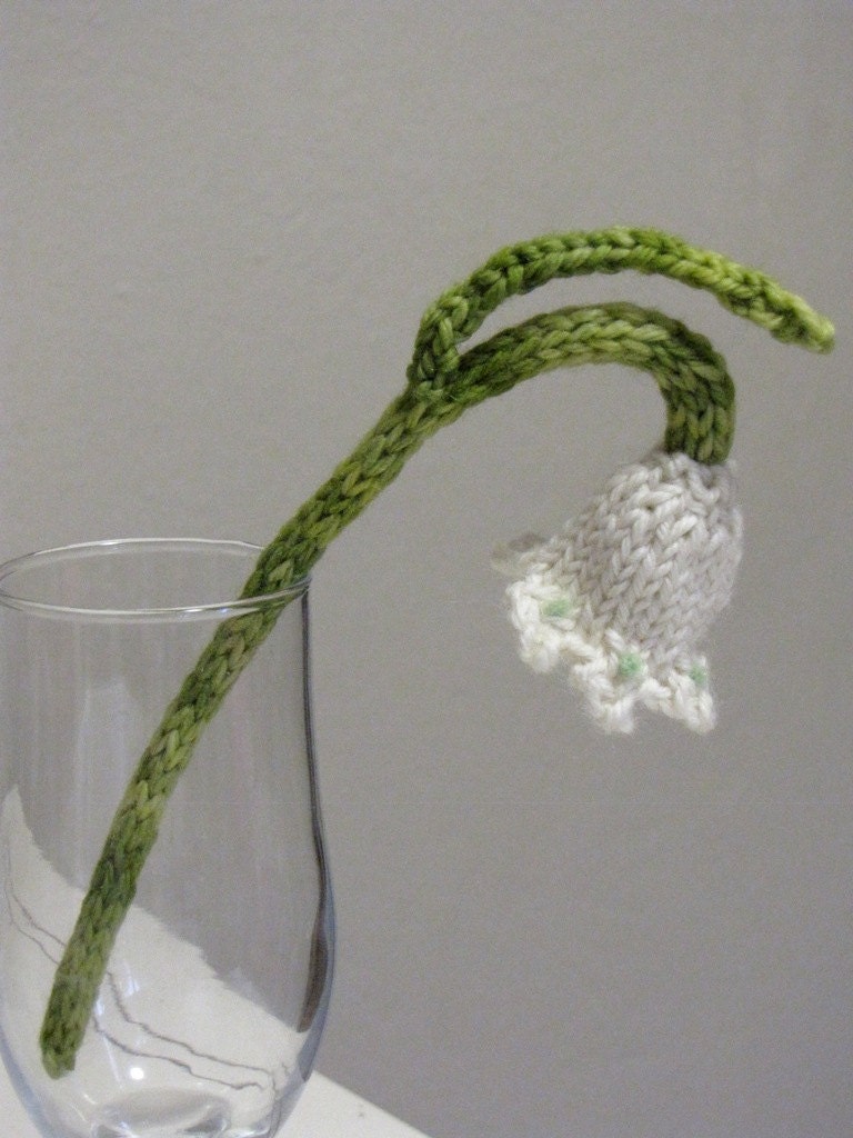 Snowdrop Flower Knitting Pattern PDF Instant Digital - Etsy