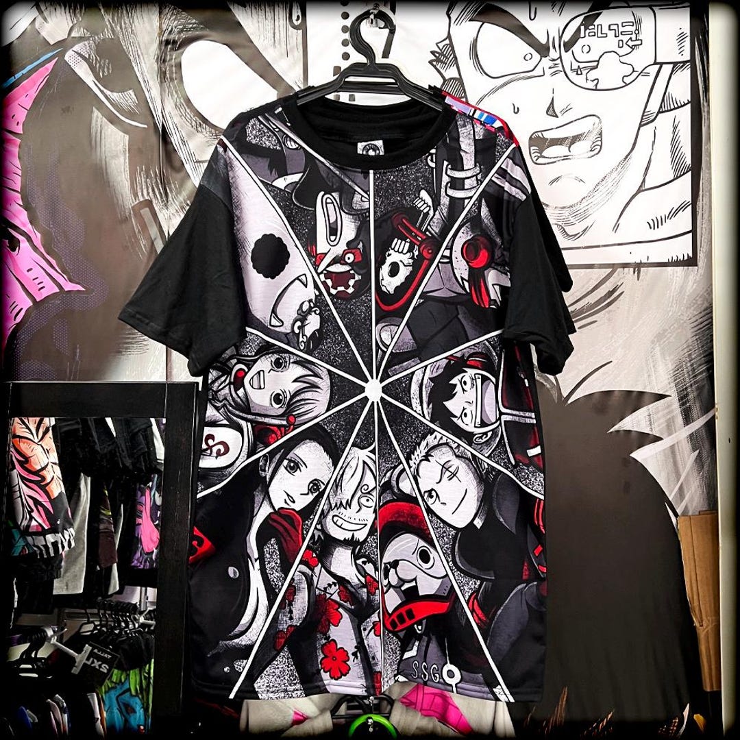 Anime Pirate Crew Shirt – Manga Inspired Graphic Tee - Etsy