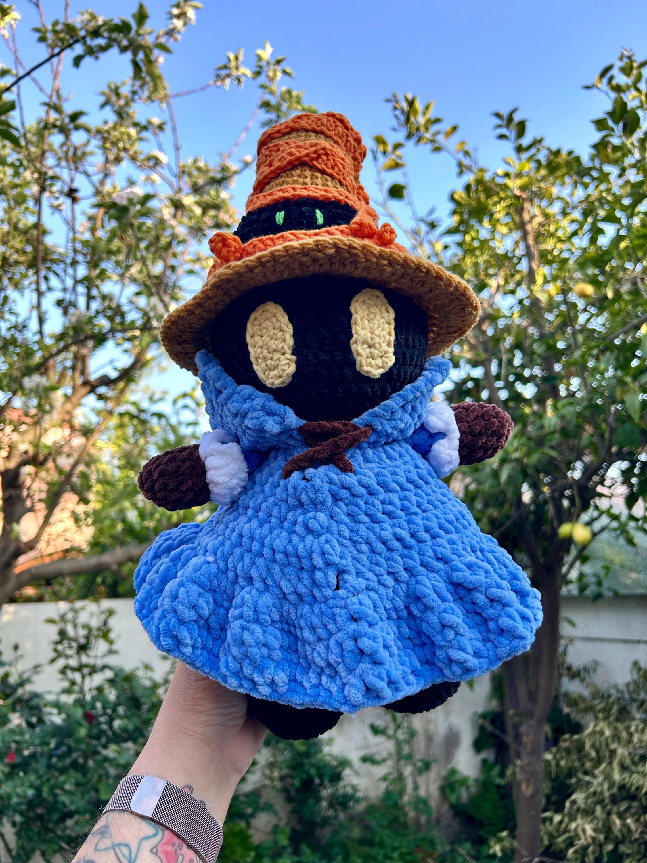 Vivi Ornitier Amigurumi Plush - Black Mage From Final Fantasy IX ...