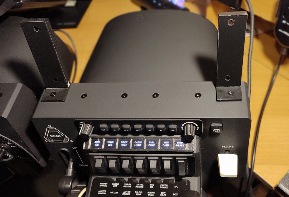 WINWING 320 FCU Unit1 / Boeing PAP3 -to- HONEYCOMB Alpha/bravo Throttle ...