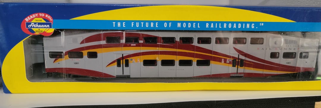Athearn HO Model Train Car Featuring New Mexico Rail Runner ...