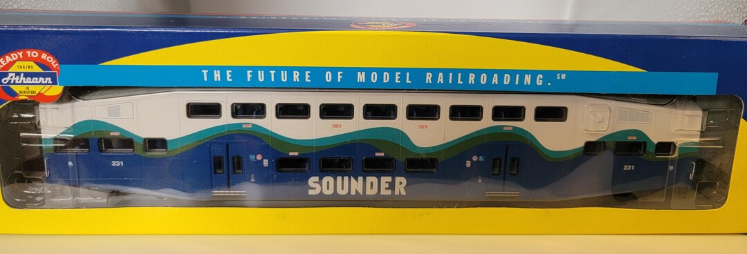 Athearn HO Model Train Car Featuring Sounder Transit, Seattle/tacoma Wa ...