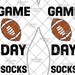 Game Day Sock Png Image, Shoe Bottom Soles Png Socks, Sock Jig Included ...