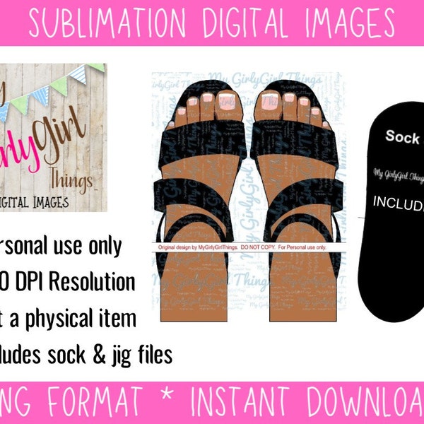 Sublimation Sock Patterns - Etsy