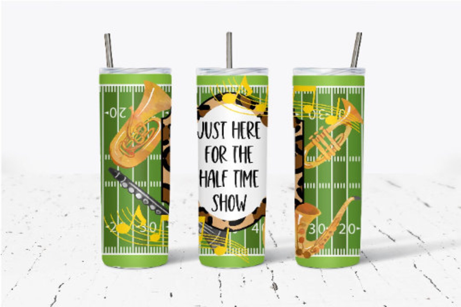 Marching Band Tumbler Sublimation Design 20 Oz Skinny Tumbler - Etsy