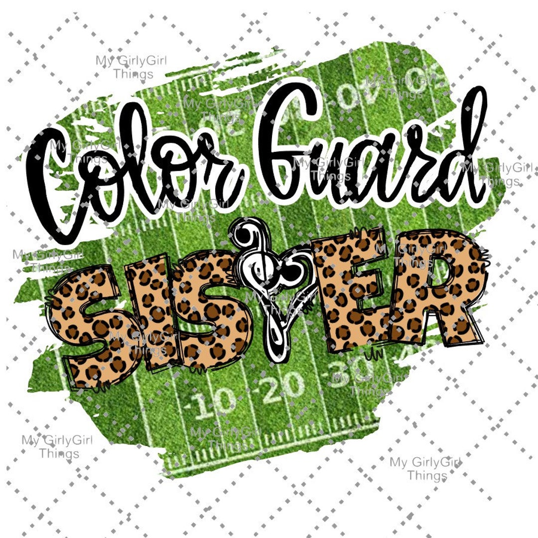 Color Guard Sister Marching Band DIGITAL IMAGE for - Etsy