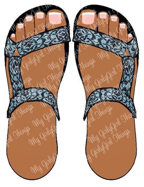 Sandal Sock Sublimation Digital Download Medium Skintone - Etsy